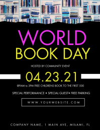 Book Day Flyer Template | PosterMyWall