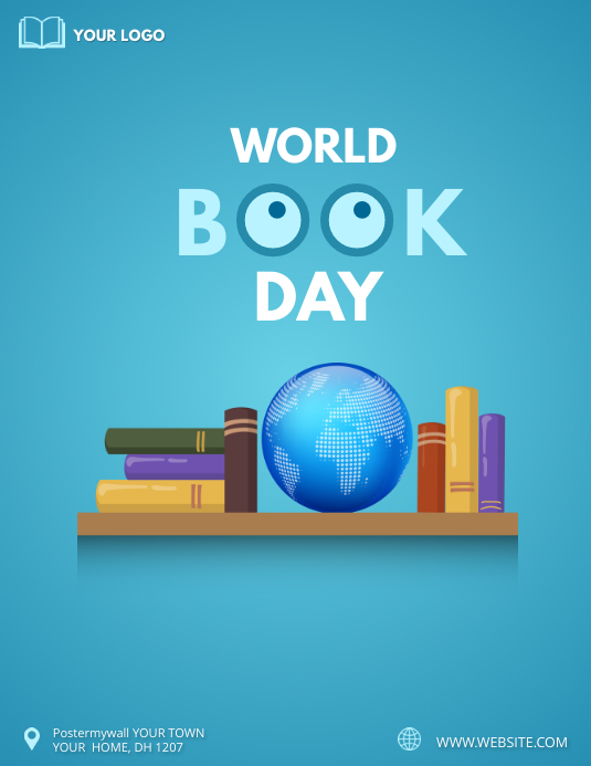 World Book day Flyer Template | PosterMyWall