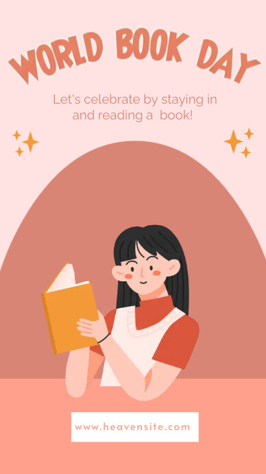 WORLD BOOK DAY INSTAGRAM STORY Template | PosterMyWall
