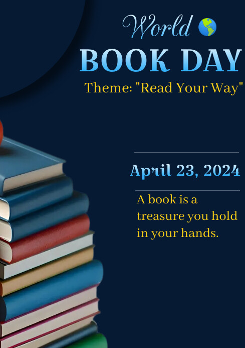 World book day quote template | PosterMyWall
