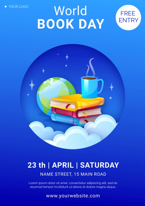 Copy of WORLD BOOK DAY TEMPLATE | PosterMyWall