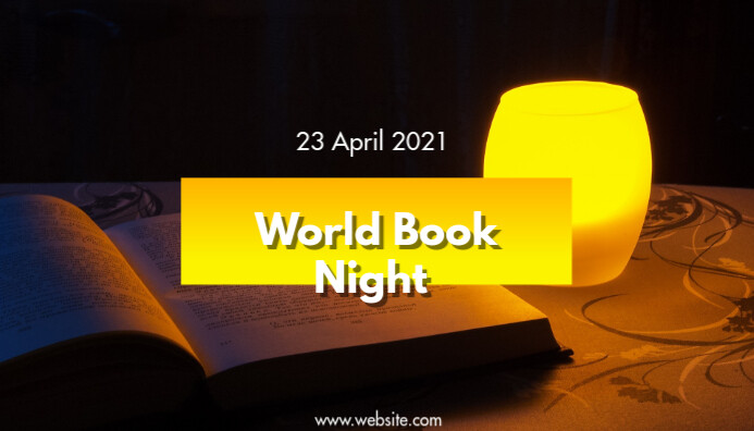 World Book Night Template | PosterMyWall