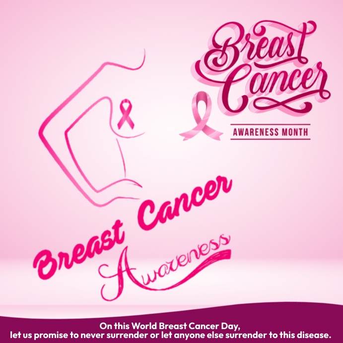 world breast awareness Template | PosterMyWall