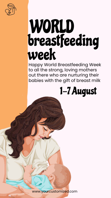 WORLD BREASTFEEDING WEEK Template | PosterMyWall