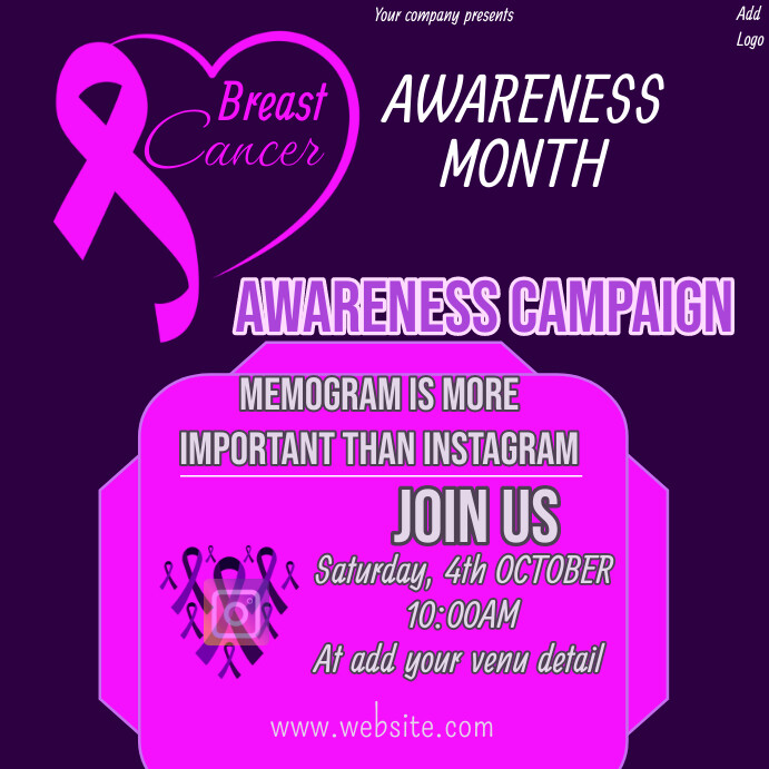 Copy of world cancer awareness campaign (1) | PosterMyWall