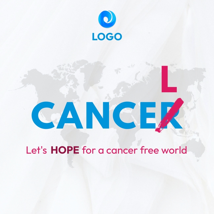 Plantilla de Día Mundial Contra el Cáncer 2023 Cancelar | PosterMyWall