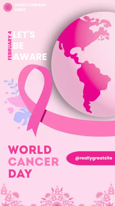 World Cancer Day Template | PosterMyWall