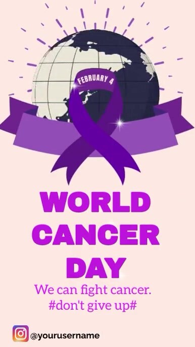 Copy of World Cancer Day | PosterMyWall