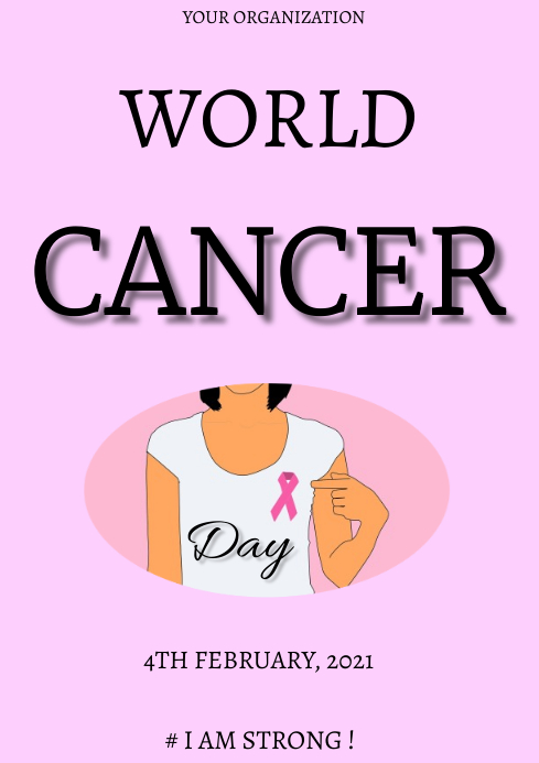 World Cancer Day Template | PosterMyWall