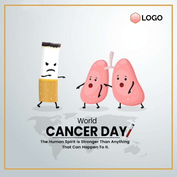 World Cancer Day Template | PosterMyWall