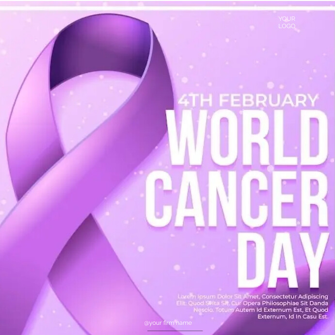 Copy of World cancer day | PosterMyWall