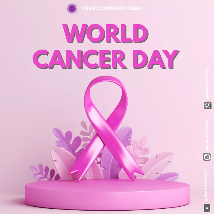 Copy of World Cancer Day | PosterMyWall