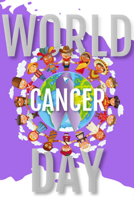 World Cancer Day Template | PosterMyWall