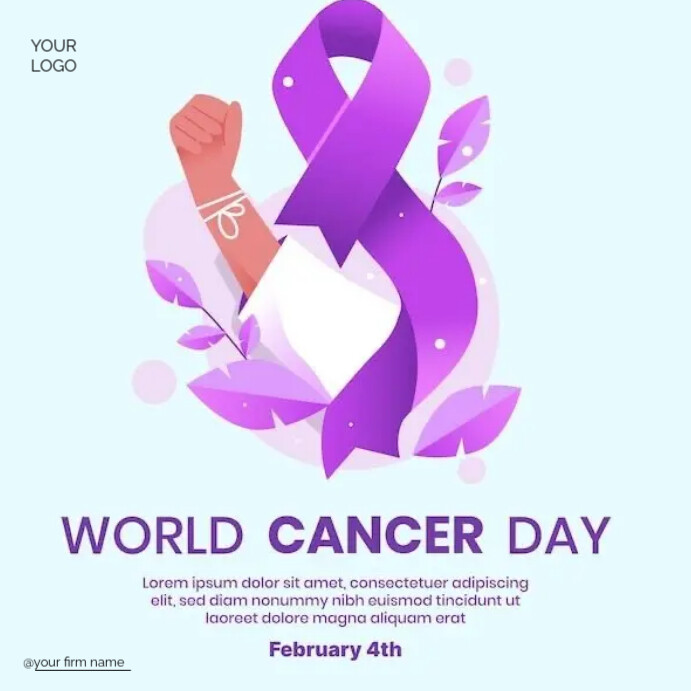World cancer day Template | PosterMyWall