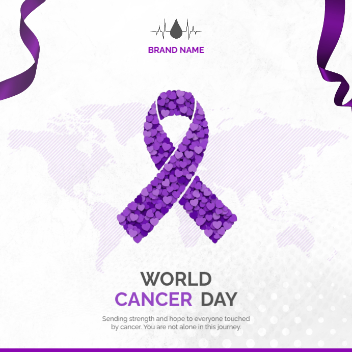 world cancer day flyer design template | PosterMyWall