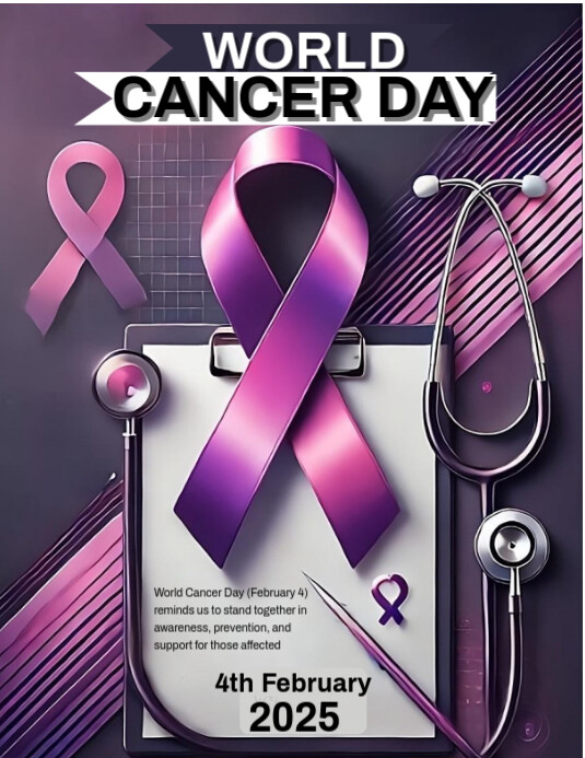 Copy of world cancer day flyer | PosterMyWall
