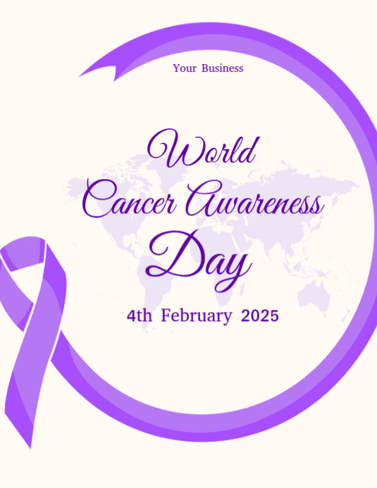 Copy of World Cancer Day Flyer Template 2025 | PosterMyWall