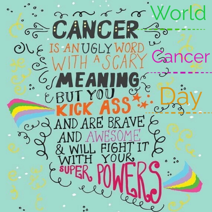 World cancer day instagram post Template | PosterMyWall