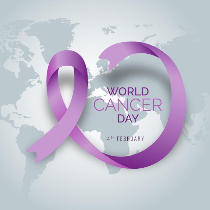 World Cancer day poster design template | PosterMyWall