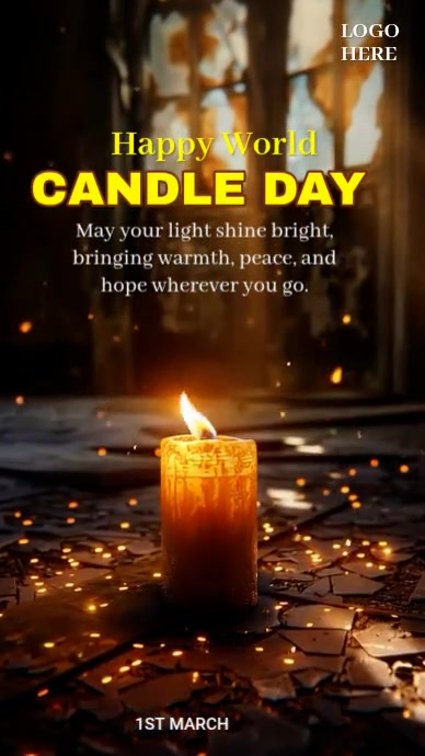 World candle day Template | PosterMyWall