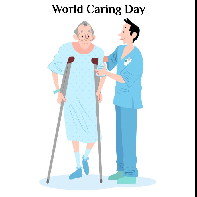 World caring day background illustration Template | PosterMyWall