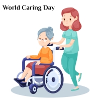 World caring day background illustration Template | PosterMyWall