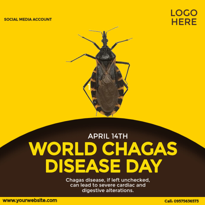 Copy of world chagas disease day | PosterMyWall