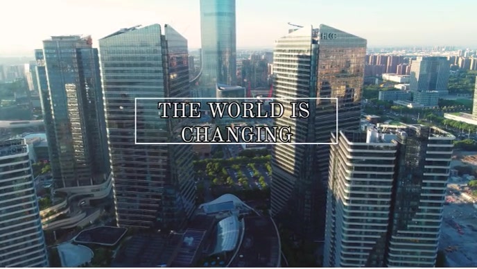 World Changing dramatic logo intro opening Template | PosterMyWall