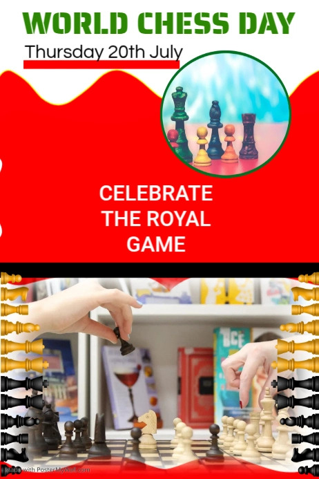 World Chess Day Template | PosterMyWall