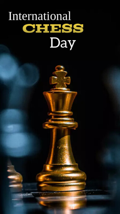 World Chess Day Instagram Story Template | PosterMyWall