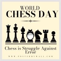 World Chess Day Instagram Post Template | PosterMyWall