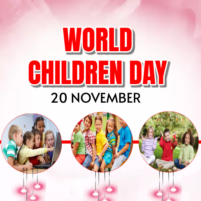 World children day design flyer Template | PosterMyWall