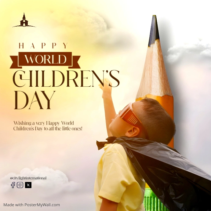 Copy of World Children day design | PosterMyWall