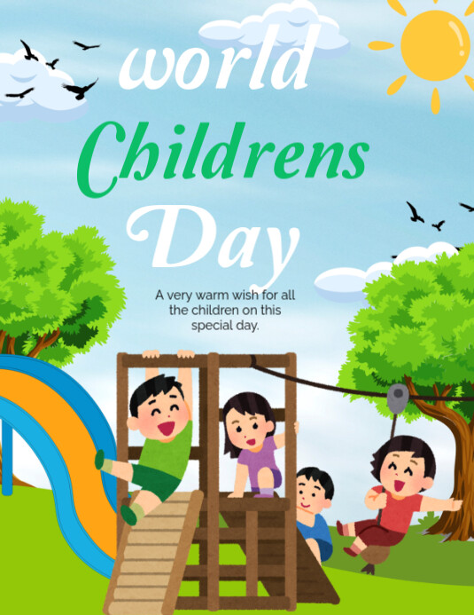 Plantilla de World children day | PosterMyWall