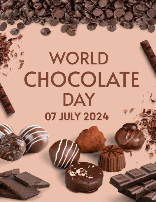 World chocolate day 2024 Template | PosterMyWall