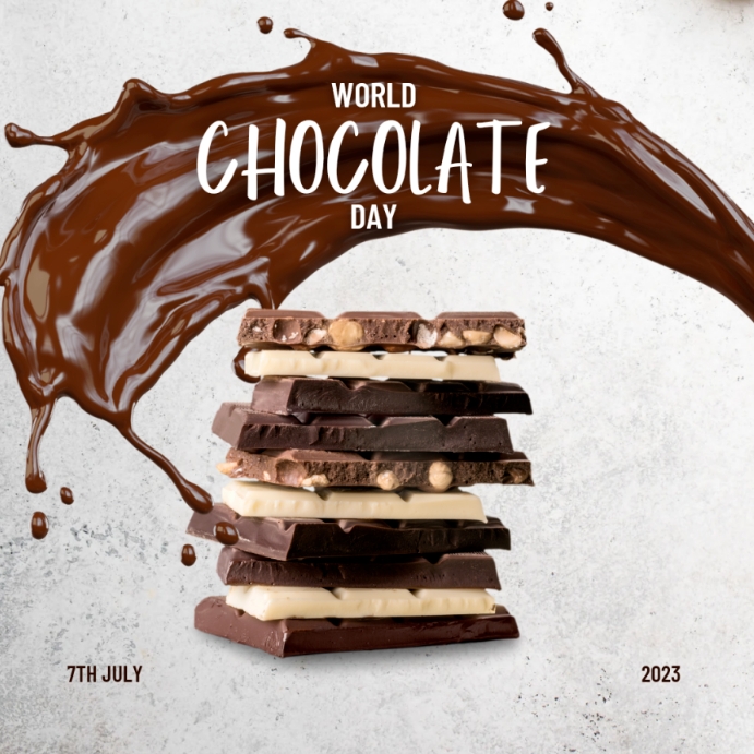 World Chocolate Day Template | PosterMyWall