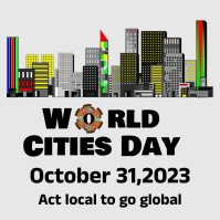 World Cities Day Template | PosterMyWall
