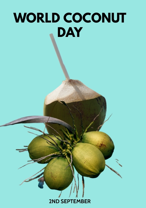Copy of World Coconut day | PosterMyWall