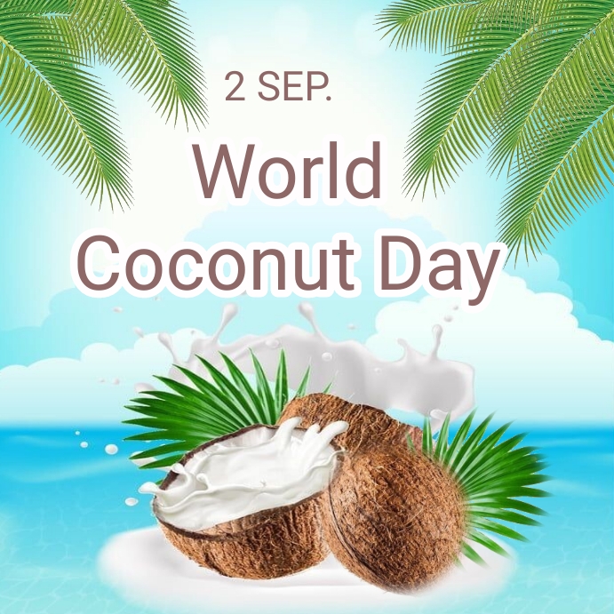 World coconut day Template | PosterMyWall