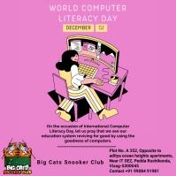 World Computer Literacy Day Template | PosterMyWall
