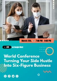 World Conference Event Template | PosterMyWall