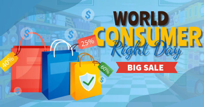 World Consumer Rights Blue Template | PosterMyWall