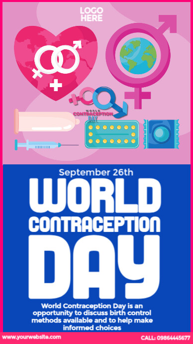 World Contraception Day Campaign Template | PosterMyWall