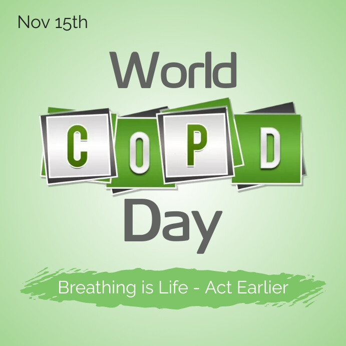 Plantilla de World COPD Day | PosterMyWall
