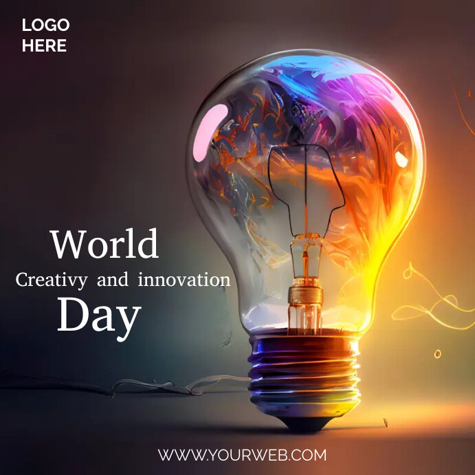World creativity and innovation day Template | PosterMyWall