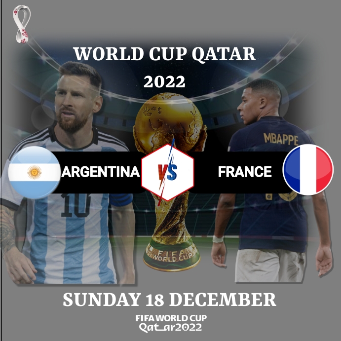 world cup 2022 final flyers template | PosterMyWall
