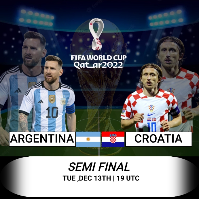 La Copa Del Mundo 2022 Plantilla de Volantes Folleto Del Día Del ...