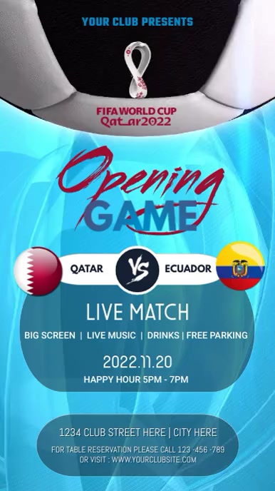 World Cup ad Template | PosterMyWall