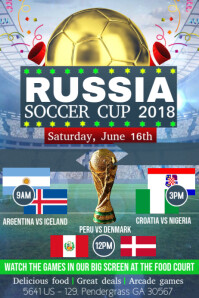 SOCCER CUP Template | PosterMyWall