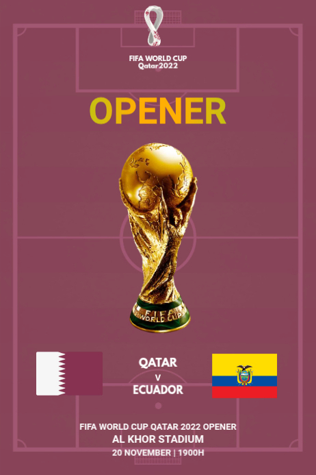 world cup flyer Template | PosterMyWall